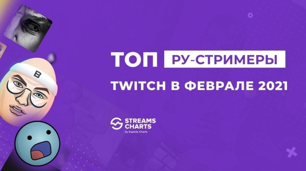 Бустер стал топ-1 стримером февраля в СНГ-сегменте на Twitch - CQ