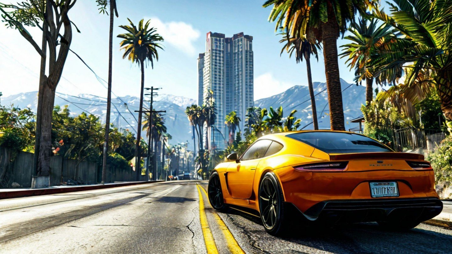 GTA 5 запустили в 8K и 16K на RTX 5090 и показали результат на видео - CQ