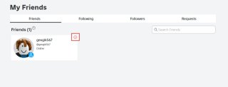 Как удалить друзей в Роблокс - CQ