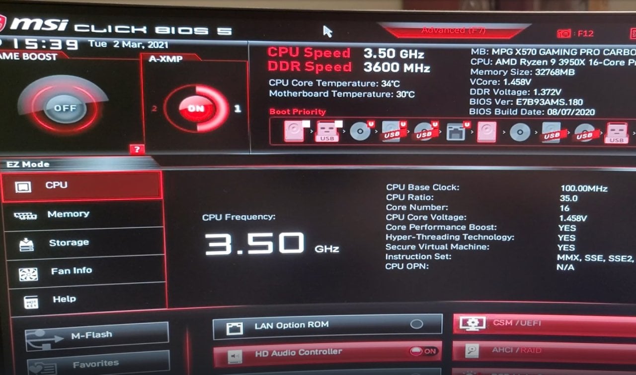 Как обновить BIOS на материнской плате MSI - CQ