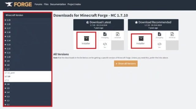 Как поставить Forge на лицензионную версию Minecraft - CQ