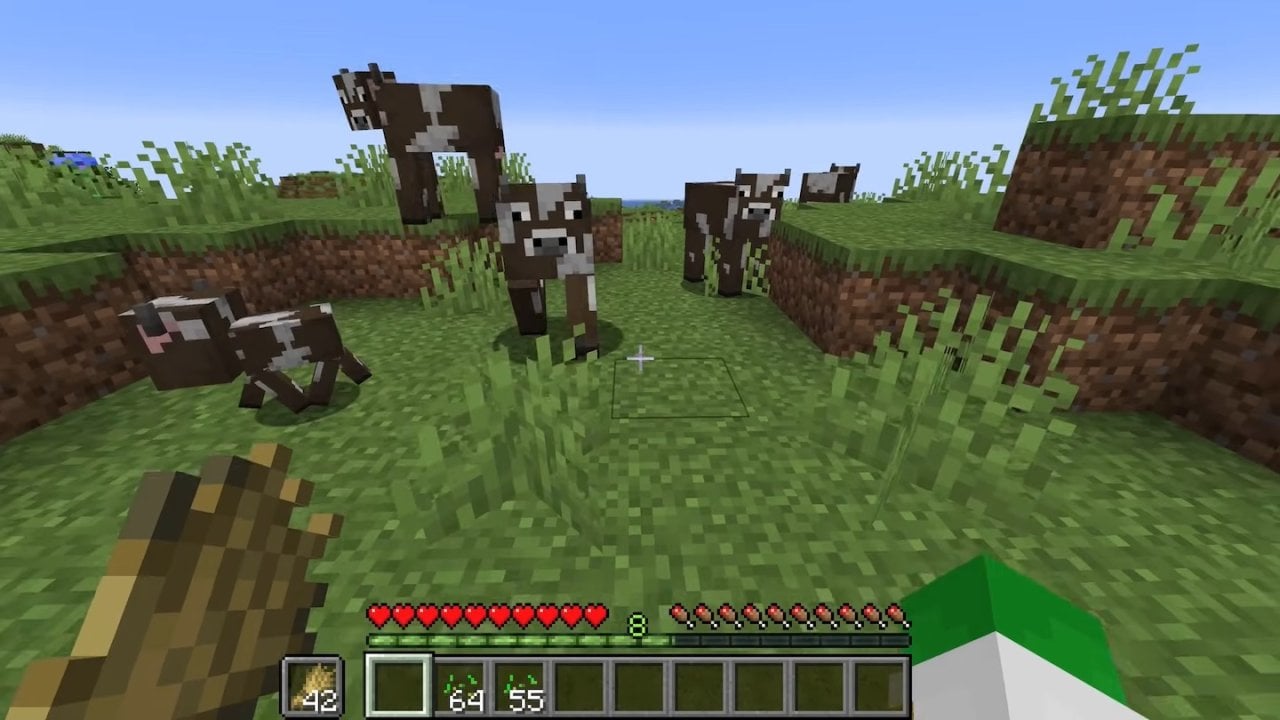 Ферма коров Minecraft: строительство, размножение, добыча ресурсов - CQ