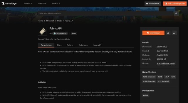Установка Fabric в Minecraft: подробный гайд для всех версий - CQ